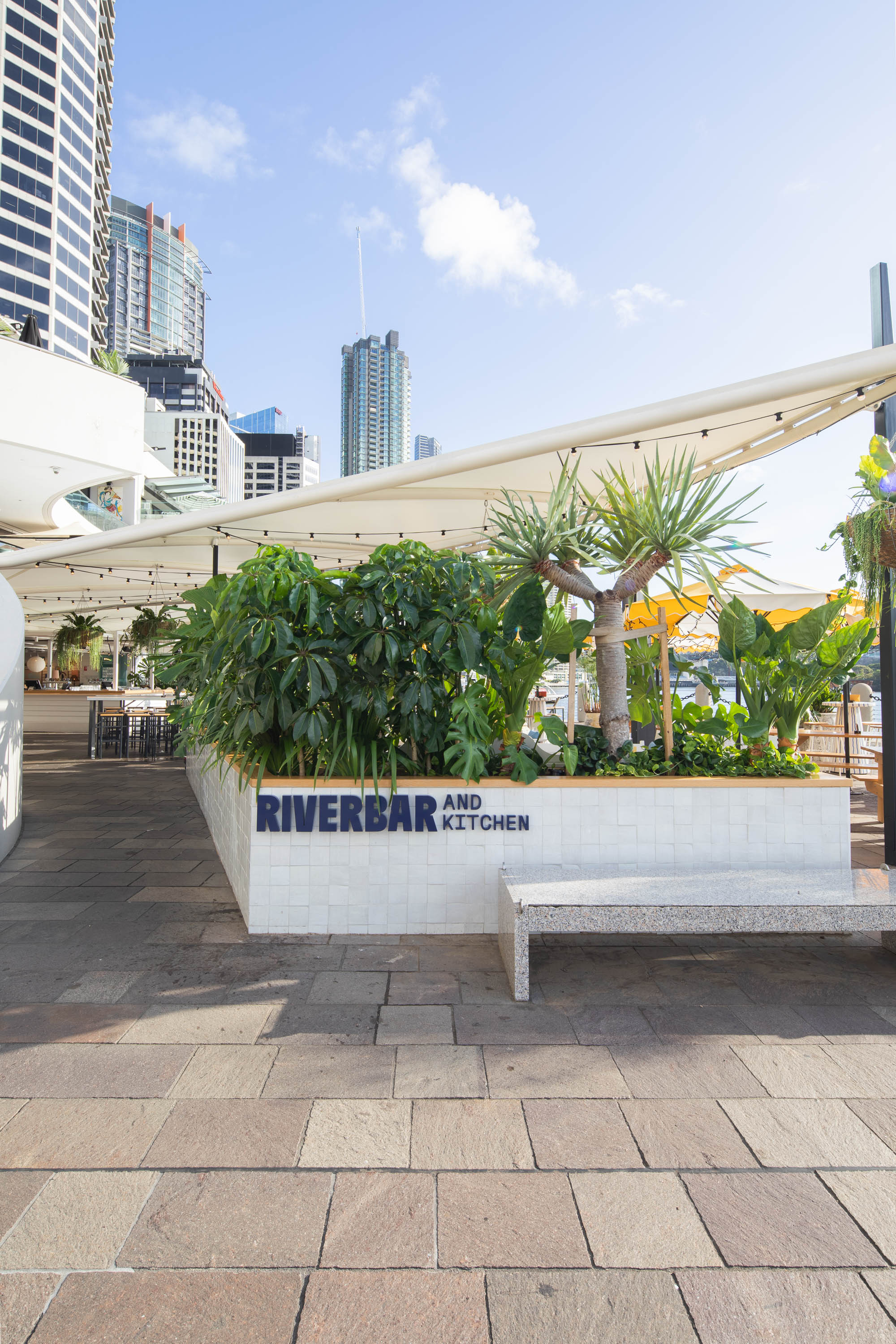 Riverbar & Kitchen Project // A spectacular setting | Brooke's Blooms